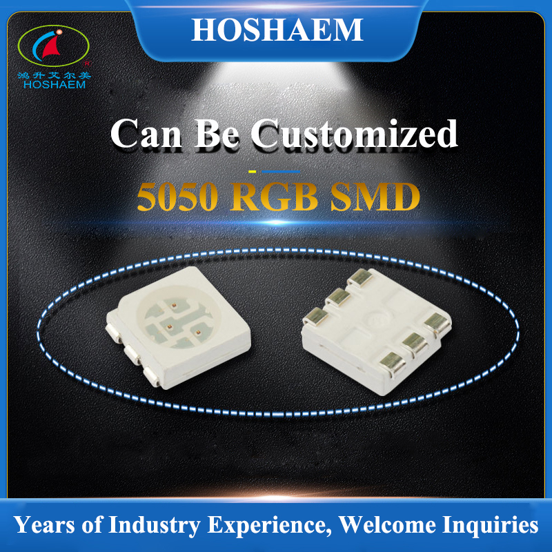 Hongsheng 4PIN 5050 Full-color LED Chips 5050 RGB SMD Beads High ...
