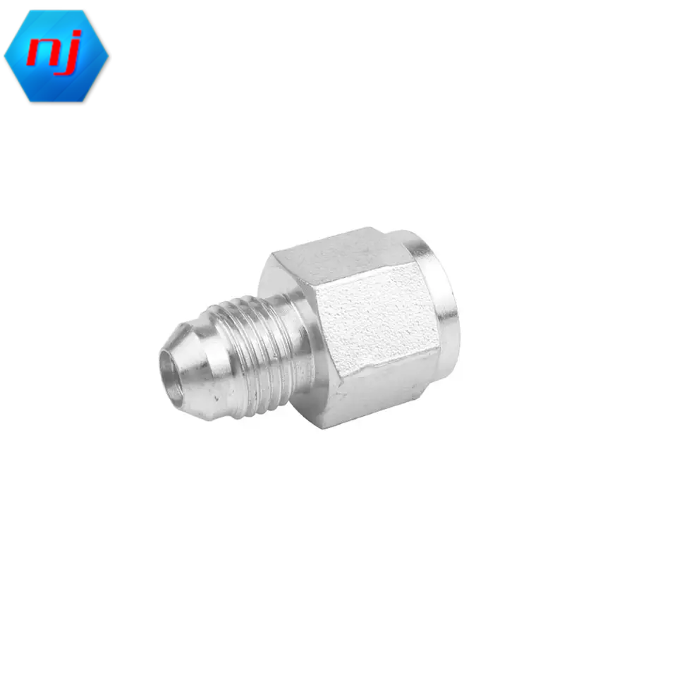 SAE Hydraulic Adapter Male JIC to Female JIC Carbon Steel Straight Reducer 2406/5J Series - NJ