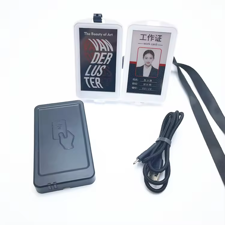 Highlight ESL Name Plate Work ID Card.