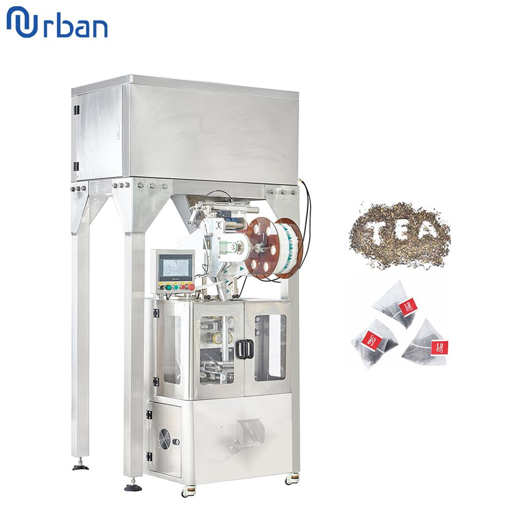High Accuracy Automatic Triangle Tea Bag Packing Machine 5g 7g Nylon ...