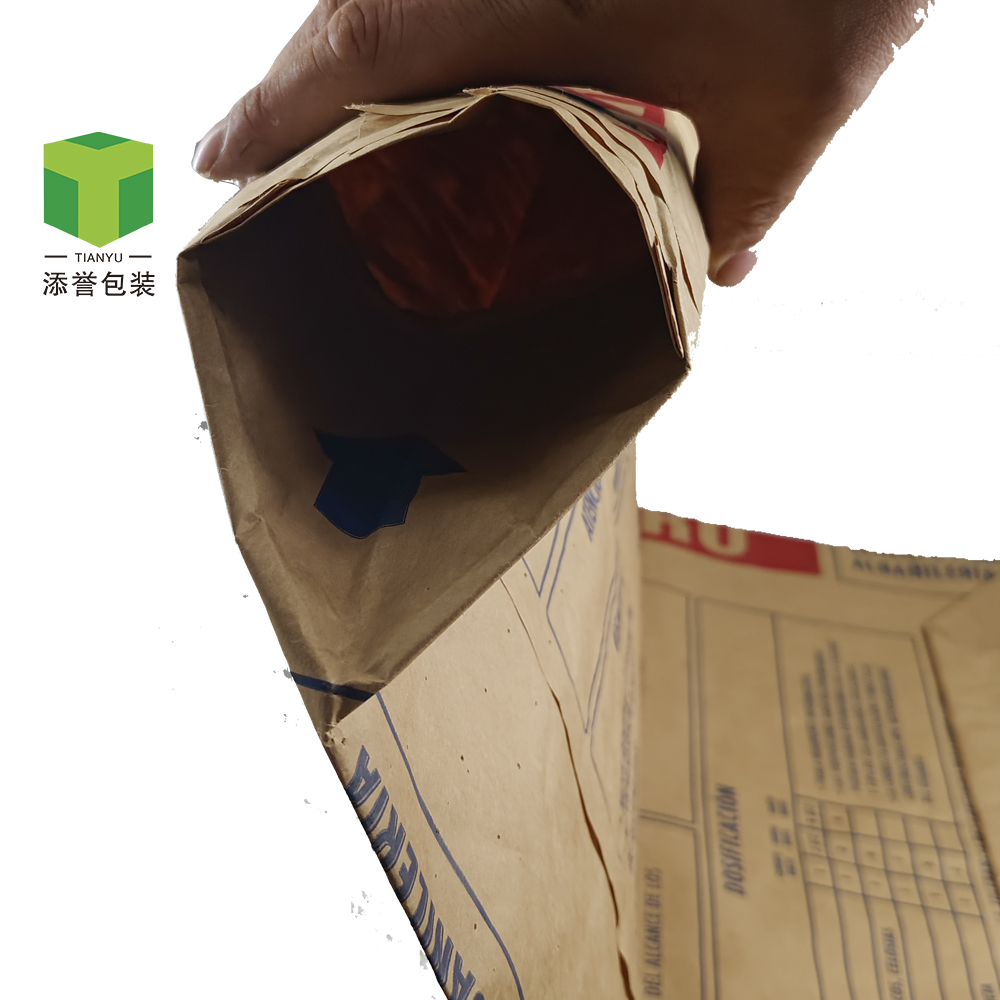 Sack Kraft Paper Bags for 50kg Cement - Tianyu Packaging