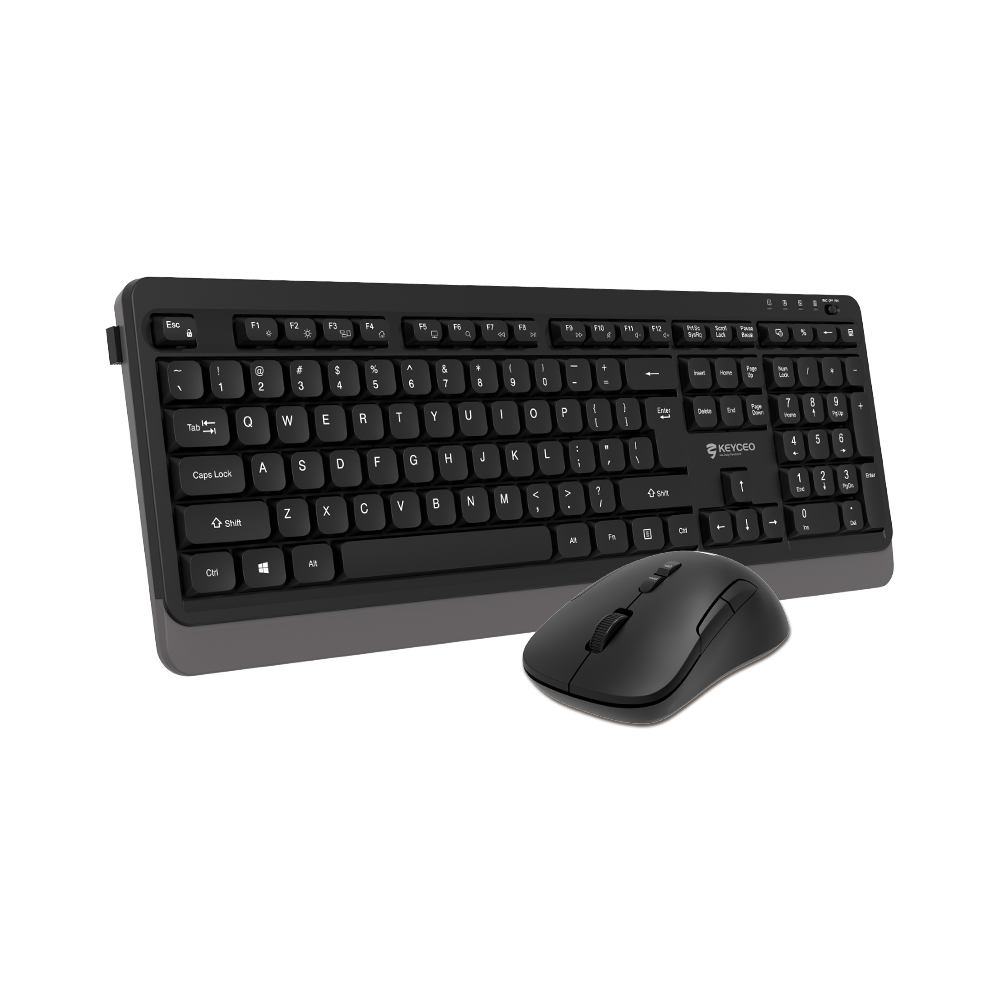 KY-4620 OEM 2.4G Wireless Keyboard and Mouse Combo Ergonomic Slope ...