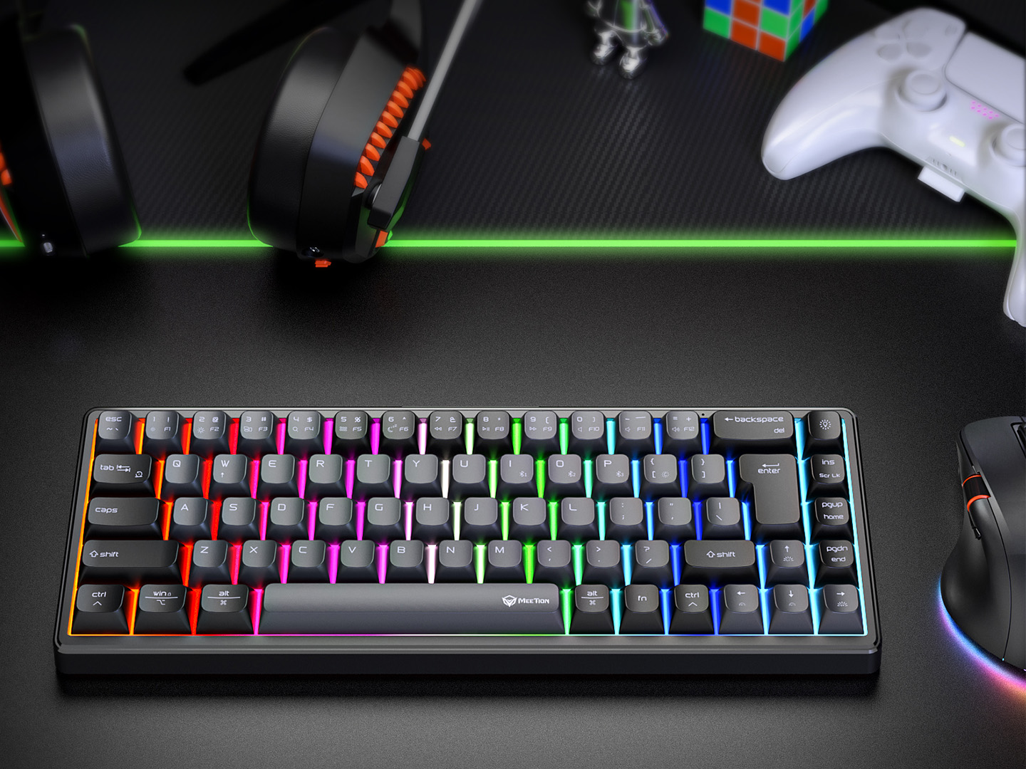 ¿Por qué los teclados para juegos tienen luces RGB?