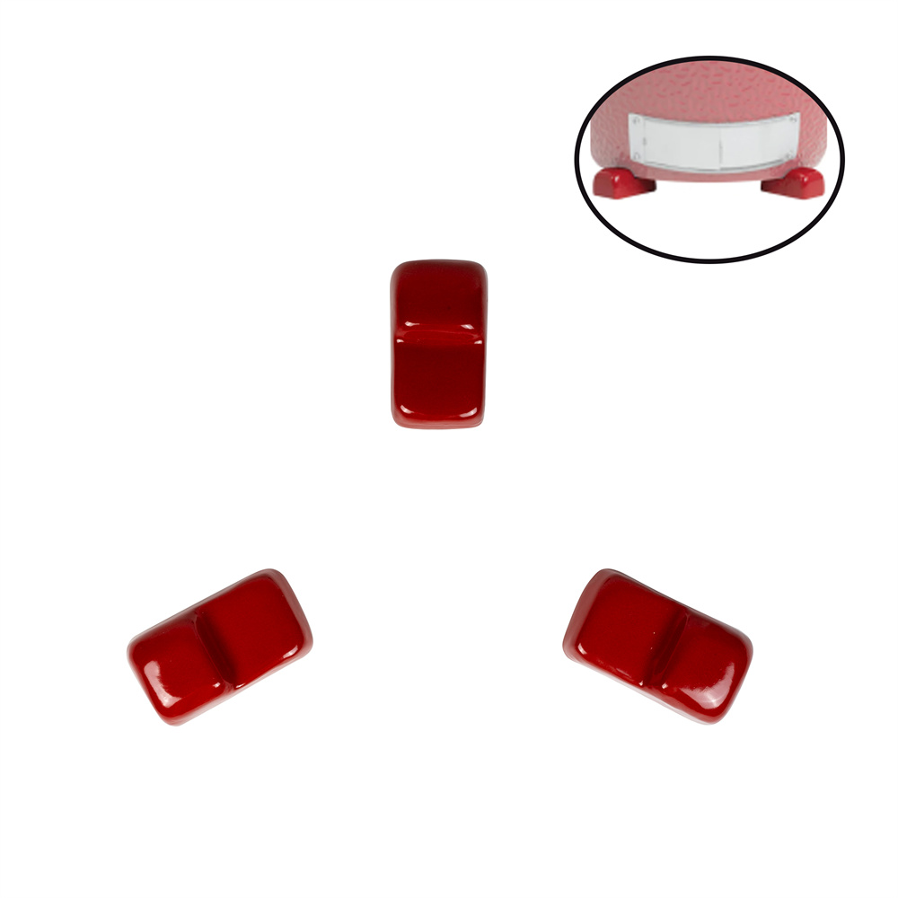 MCD Kamado Ceramic Grill Feet Shoes 3pcs for BBQ Grill Table Outdoor ...