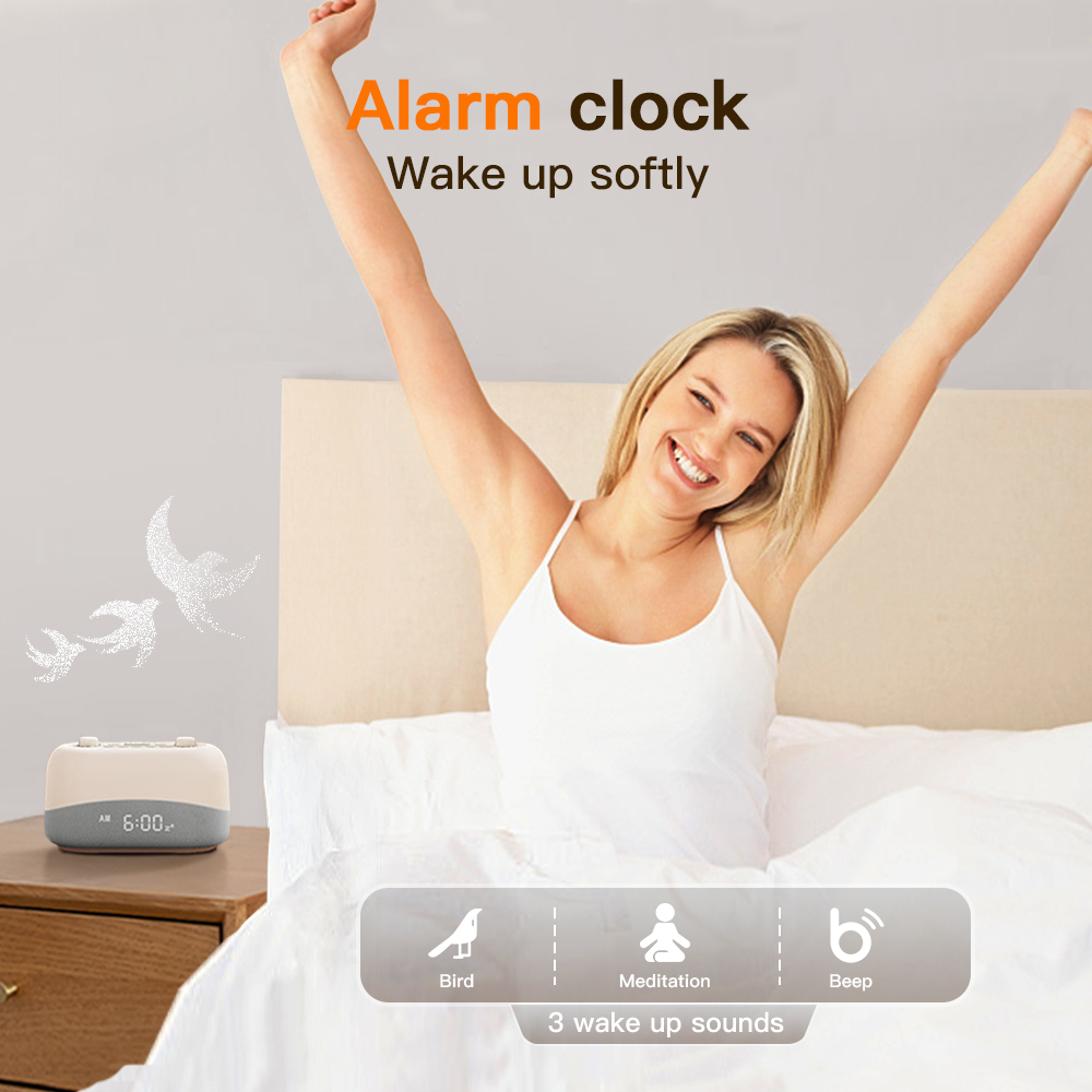 Hi-FiD Portable White Noise Machine Night Light Toy Multi-sound ...