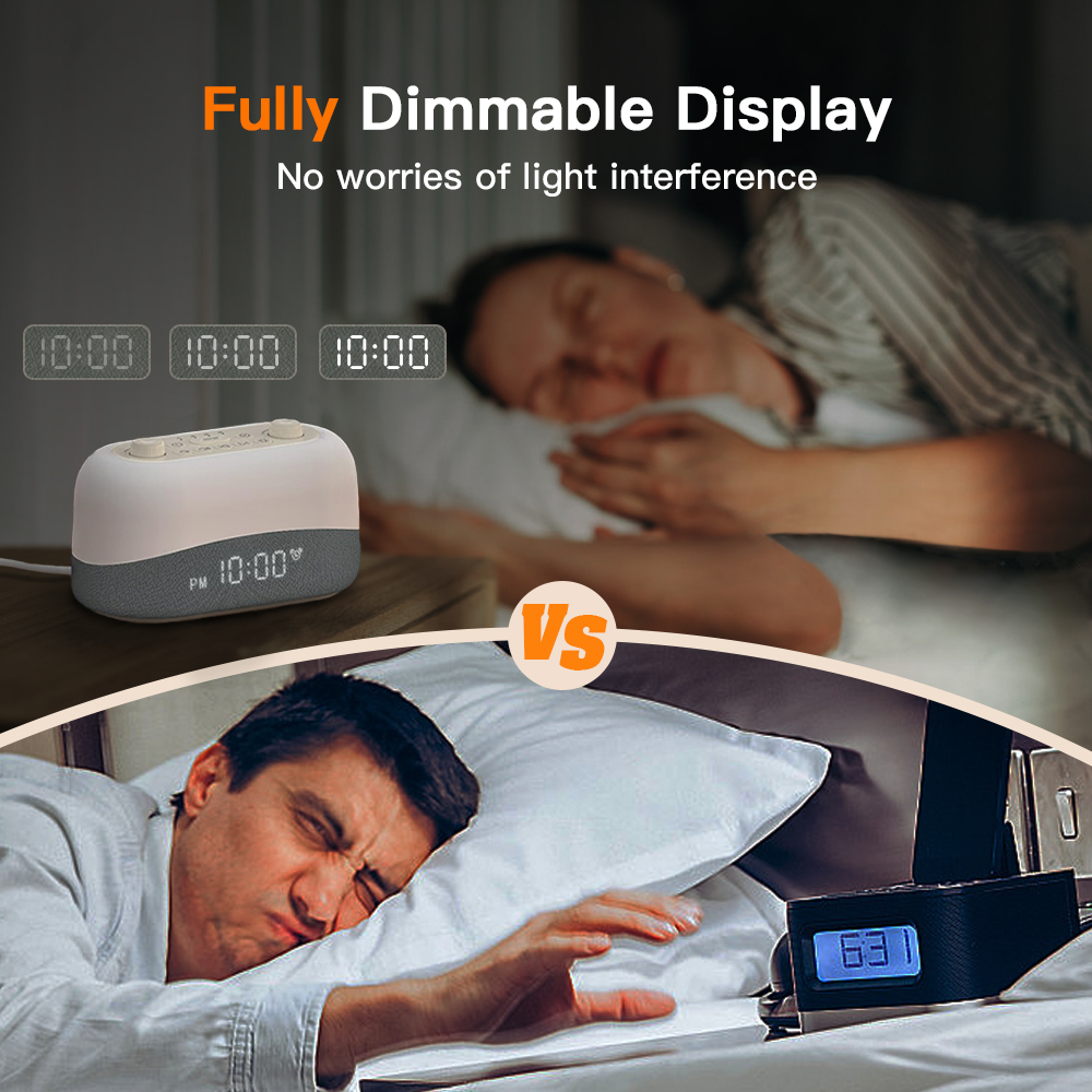 Hi-FiD Portable White Noise Machine Night Light Toy Multi-sound ...