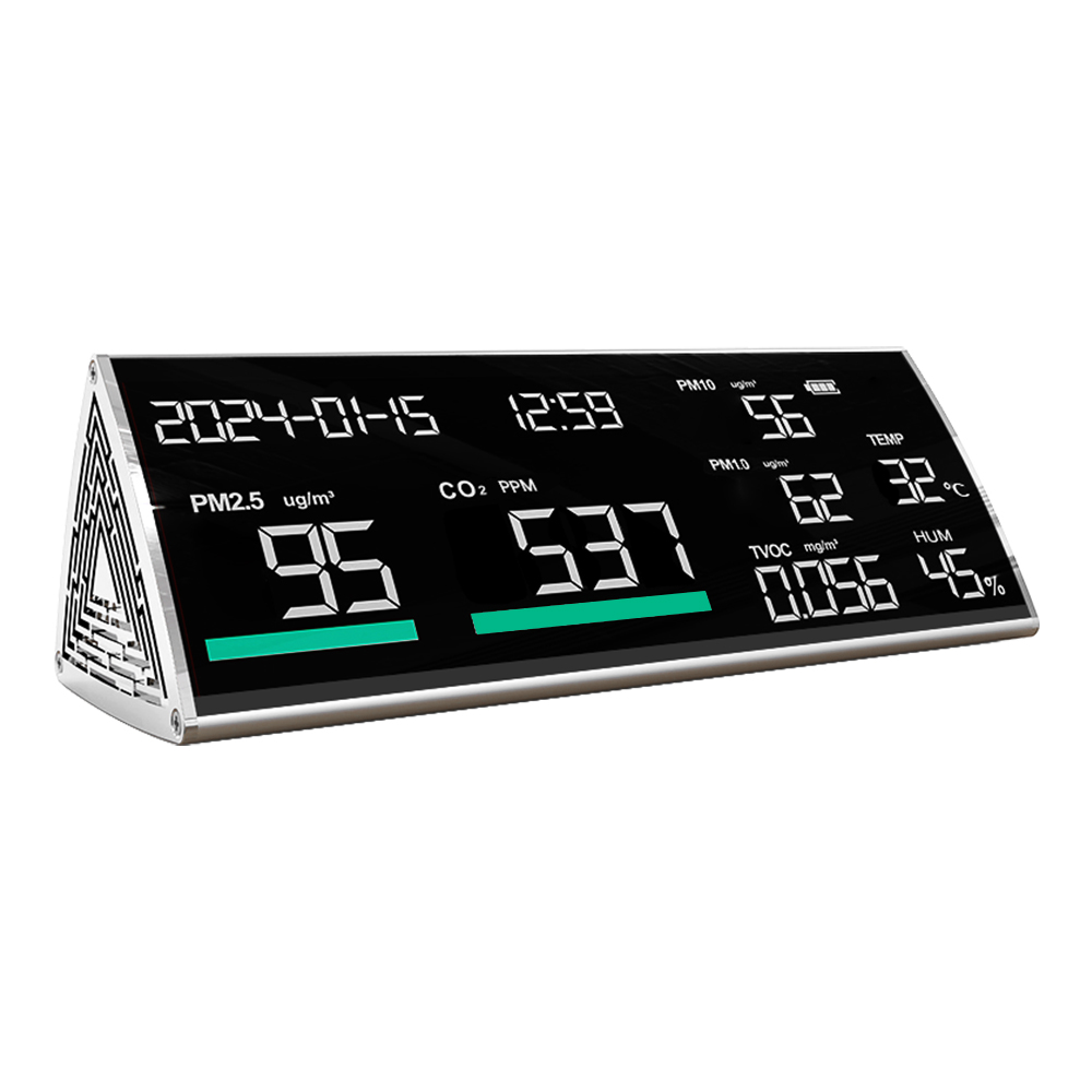 Multi-function CO2 PM2.5 Air Quality Detector Industrial - Dienmern