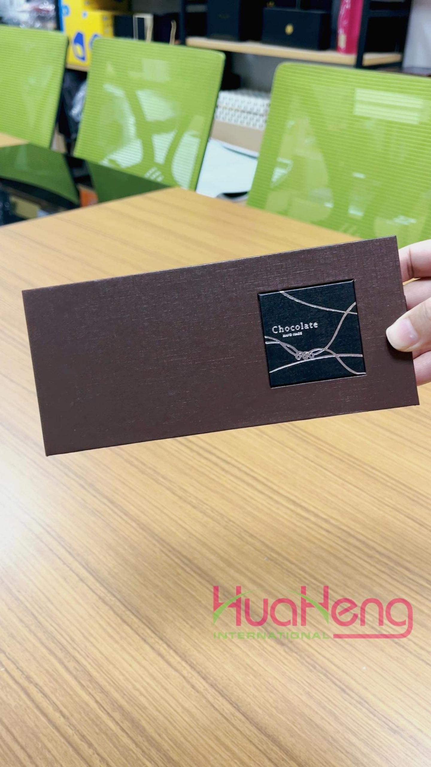 Delightful Indulgence: the Double-Decker Flap-Lid Chocolate Box with ...