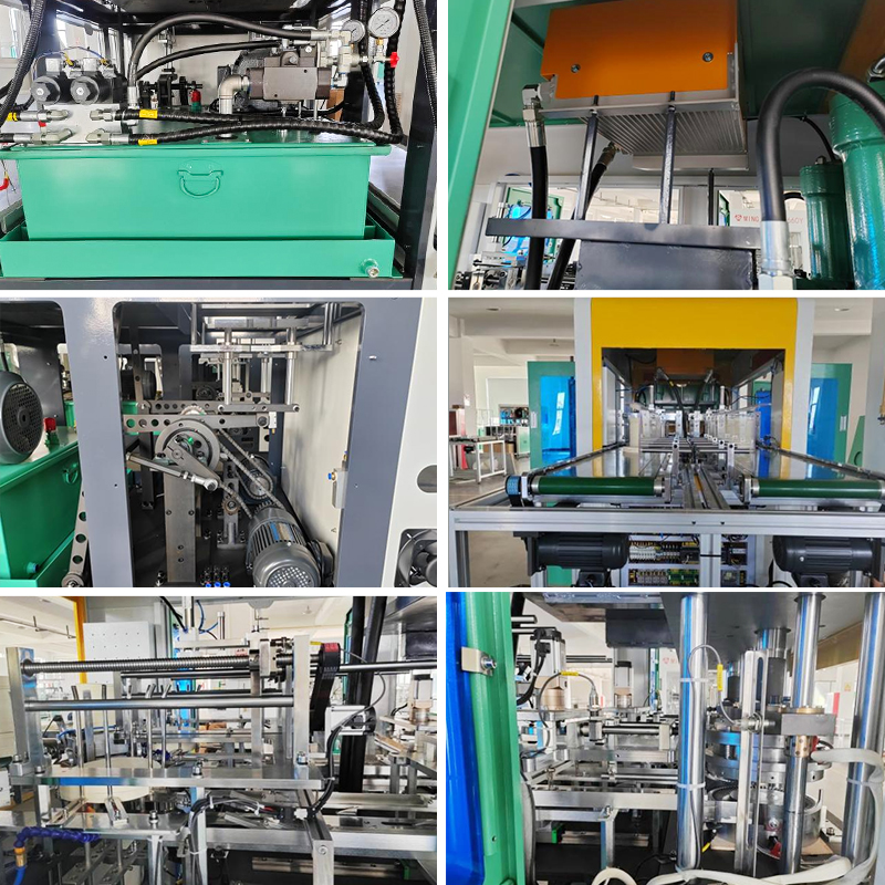 Automatic Double Stations Disposable Paper Plate Making Machine | PRINCE