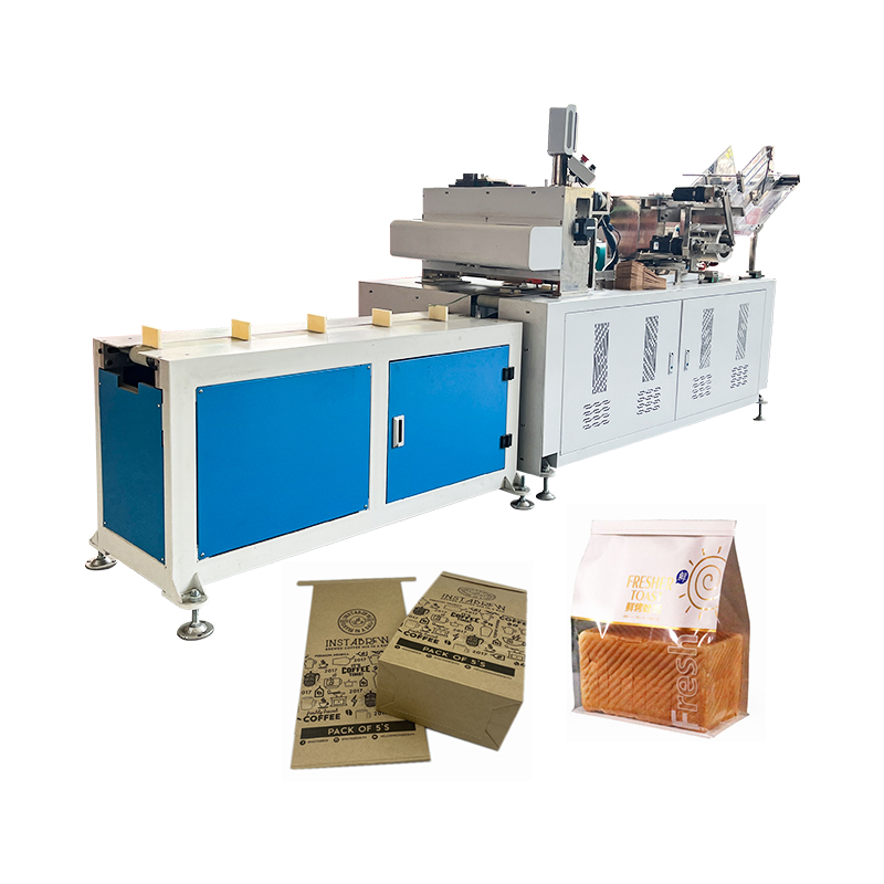 Automatic Food Bag Labeling Machine Roll to Bag Sealing Machine ...