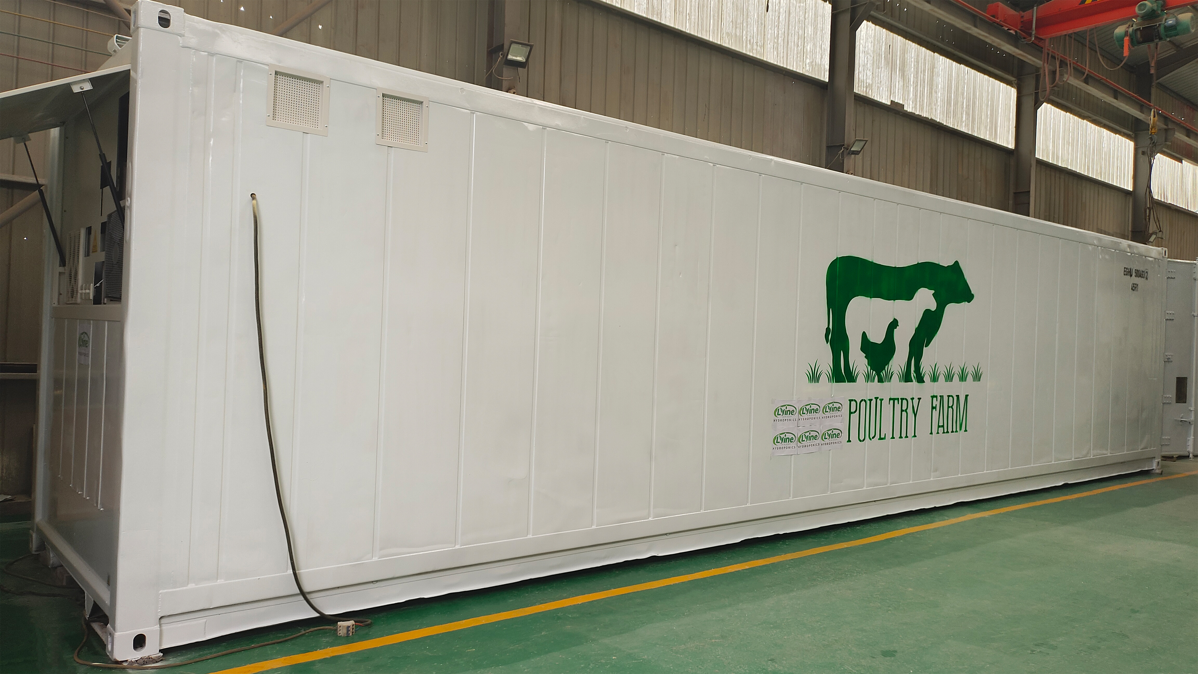 Hydroponic Fodder Container System – High-Yield Livestock Feed Solution ...