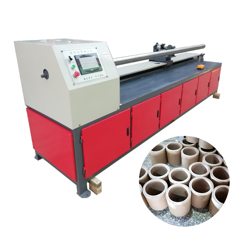 Multiple Blades Cardboard Paper Tube Core Cutter Slitter Cutting ...