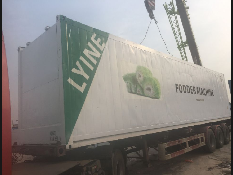 Hydroponic Fodder Container Farming - Lyine