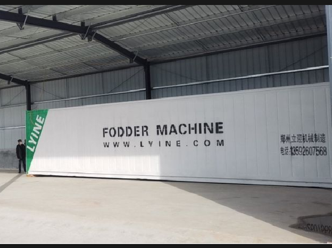 Hydroponic Fodder Container Farming - Lyine