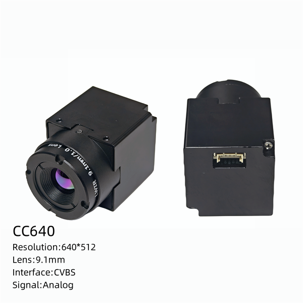 Cc640 9 1mm High Resolution 640 512 Thermal Camera Module Infrared Modules With Usb Cvbs Hdaniee