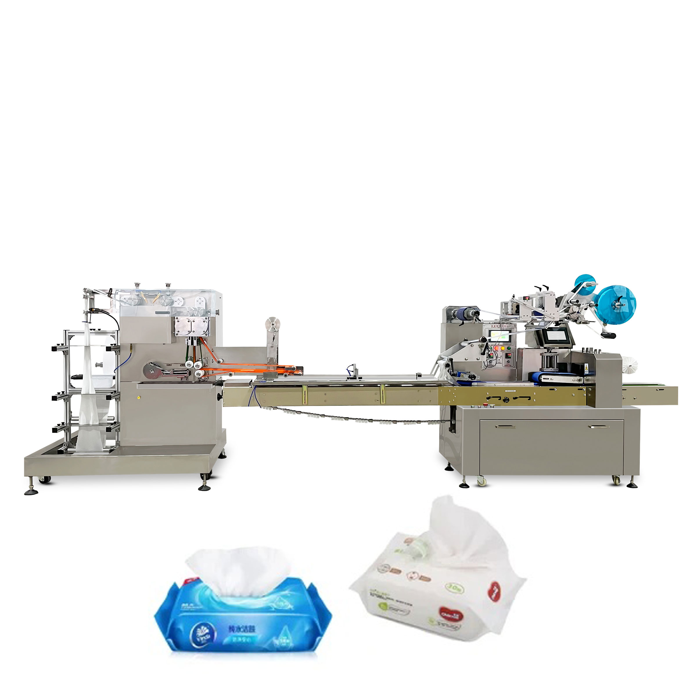Fully Automatic Baby Wet Tissue Manufacturing Equipment Line Facial ...