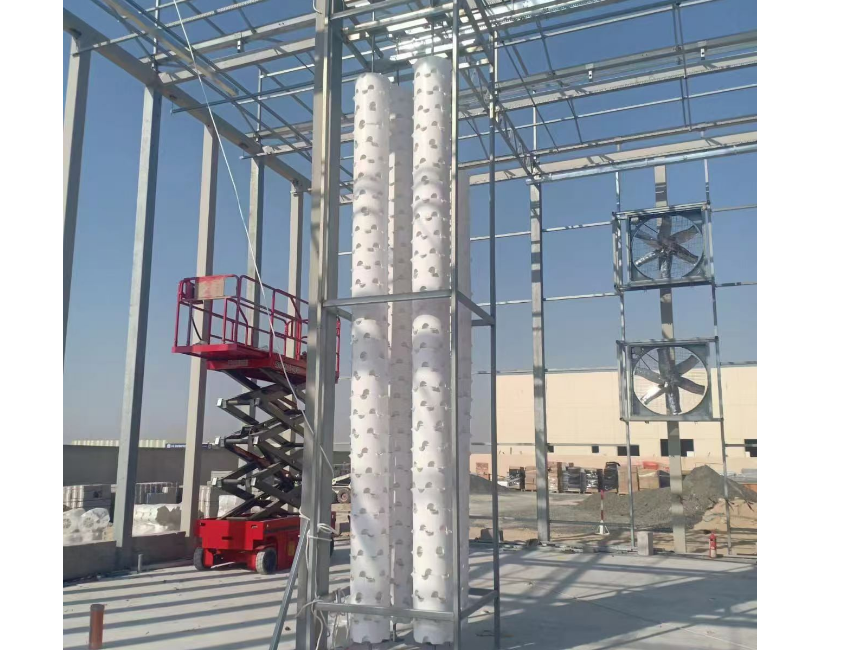 United Arab Emirates Hydroponics Rotating Tower Greenhouse - Lyine