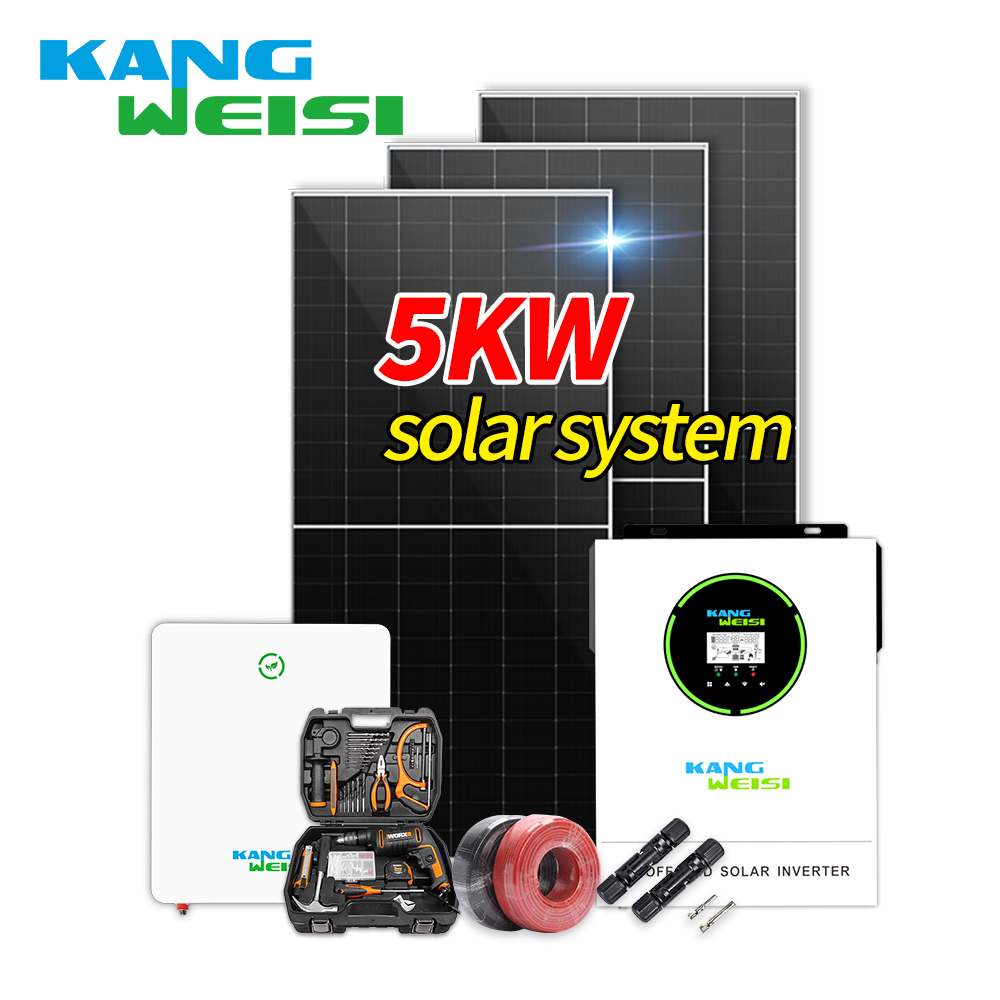 Solar Energy System Off-Grid 5Kw System with Battery Home Power System | Off Grid Solar System