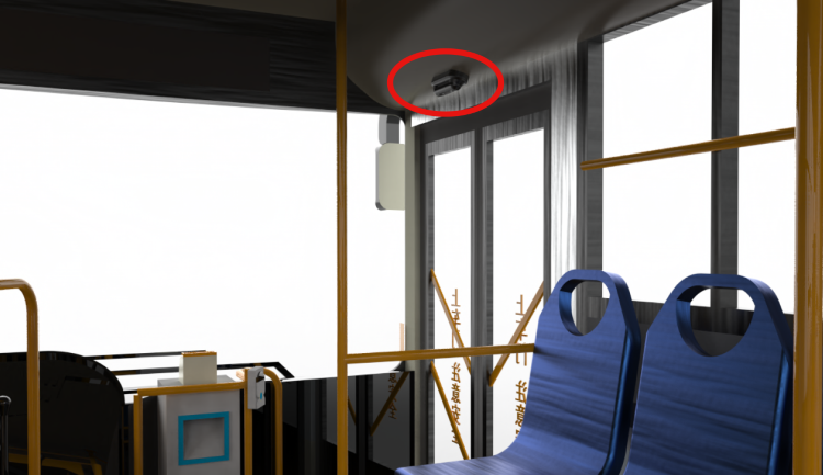 MRB HPCM002 3D Passenger Counter With GPS/GPRS Module for Bus,Passenger ...