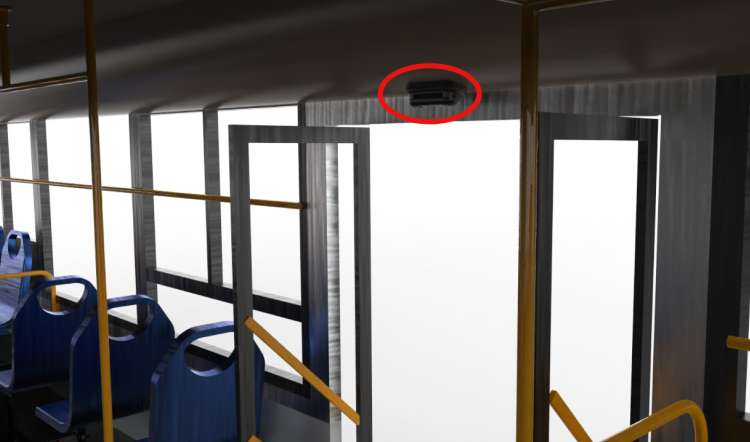 Highlight HPCM002 3D Passenger Counters with GPS/GPRS Module for Bus ...