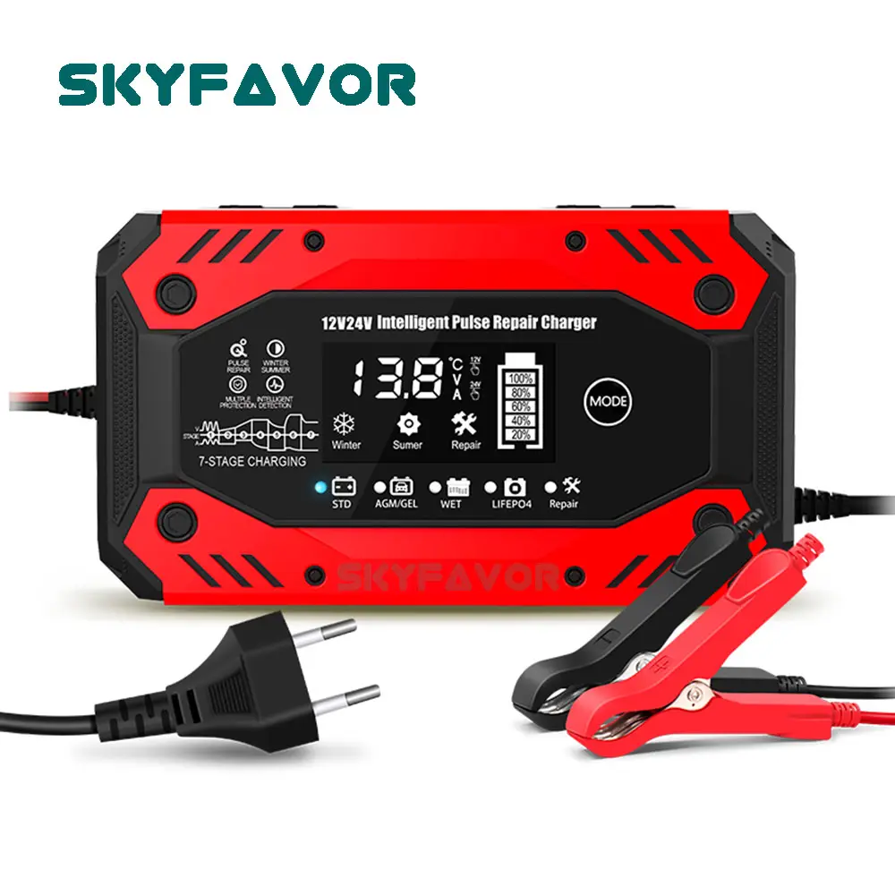 New Arrival 12 Volt 24 Volt Battery Charger 12V 10A 24V 5A Universal ...