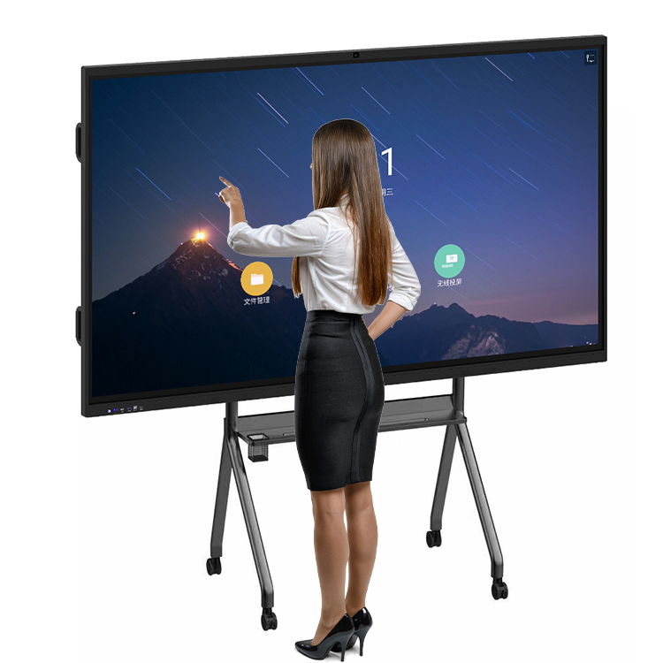 4K Factory Aluminum Digital Touch Screen Smart Whiteboard Interactive ...