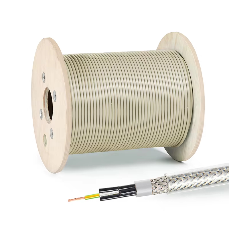 Ethernet Cable Flexible Shielded Modifed PVC Sheath Power and Control ...