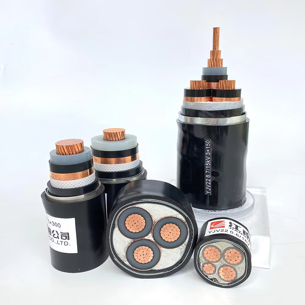 Jiangnan Cable 15kv 20kv 22kv 33kv 36kv Copper Underground Xlpe ...