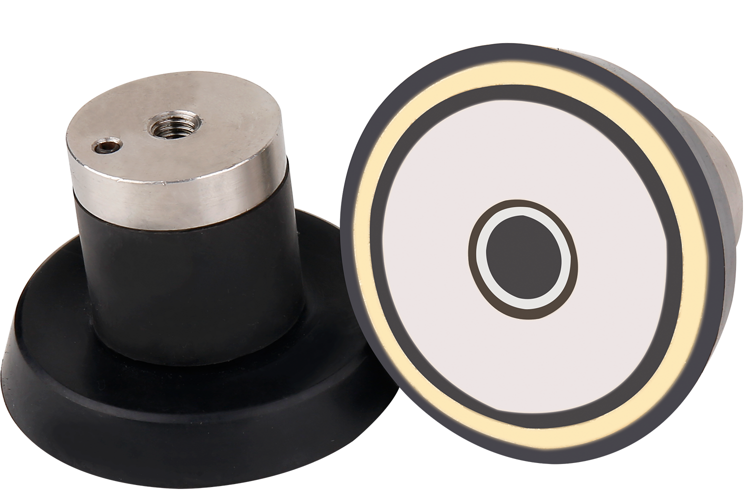 Precast Concrete Embedded Corrugate Pipe Fixing Magnets - SAIXIN