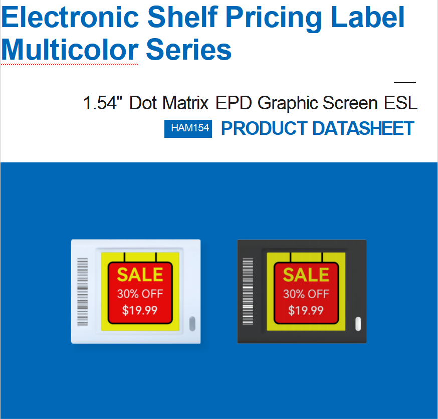 Efficiently Manage Pricing with Highlight HAM154 Electronic Shelf ...