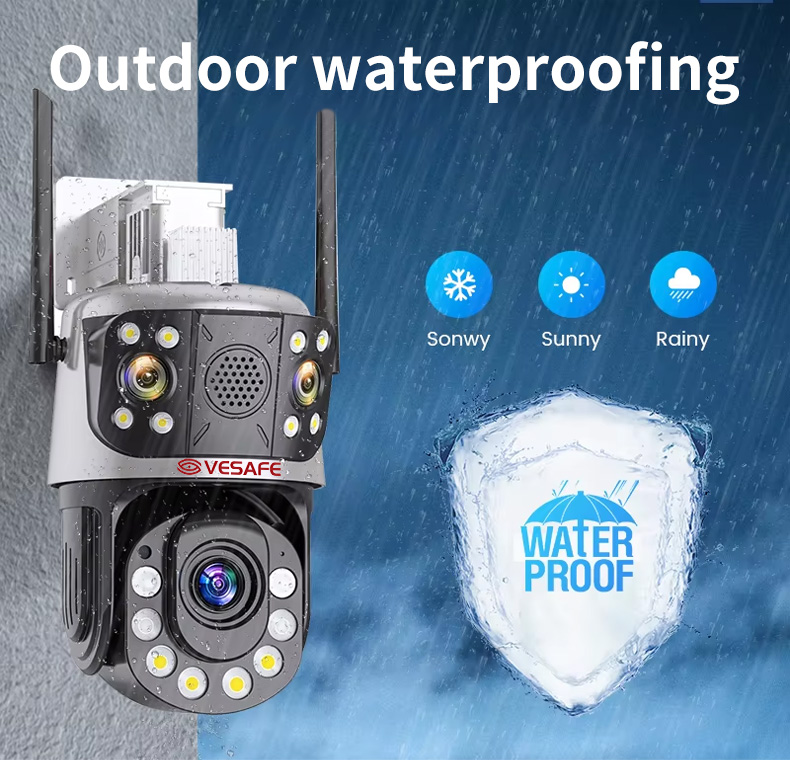 Icsee 50x Zoom 4G Cctv IP Security Camera - VESAFE