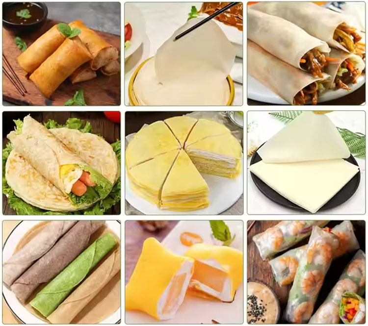 Spring Roll Wrapper Making Machine - STABAKE