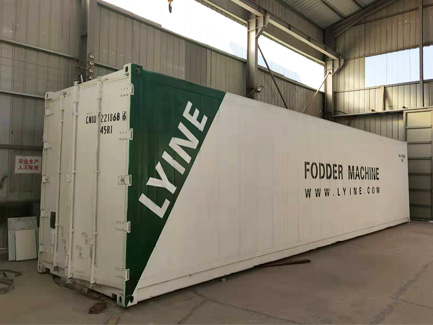 Qatar 1000 Kg/day Hydroponic Fodder Container - Lyine