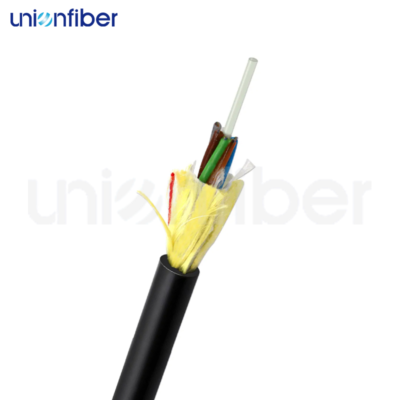 ADSS Fiber Optic Cable Single Sheath Double ADSS Span 100m 24 Core 48 ...