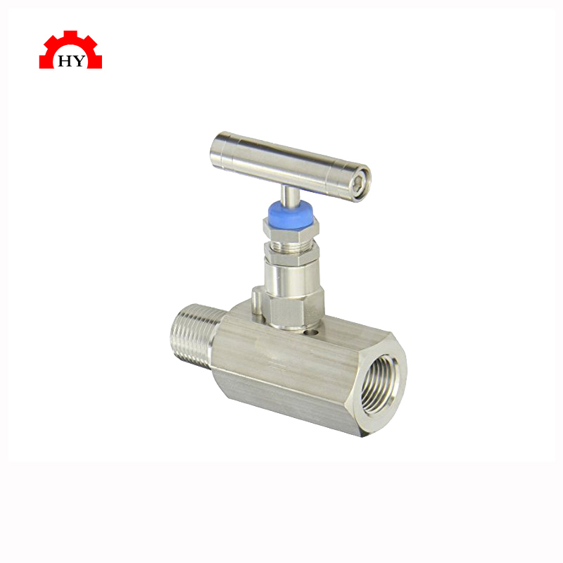 HY 3000 PSI 6000 PSI Hexagonal Body Male Female Thread Needle Valve ...
