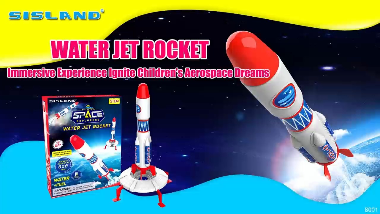 Water Rocket Toy Process - SISLAND