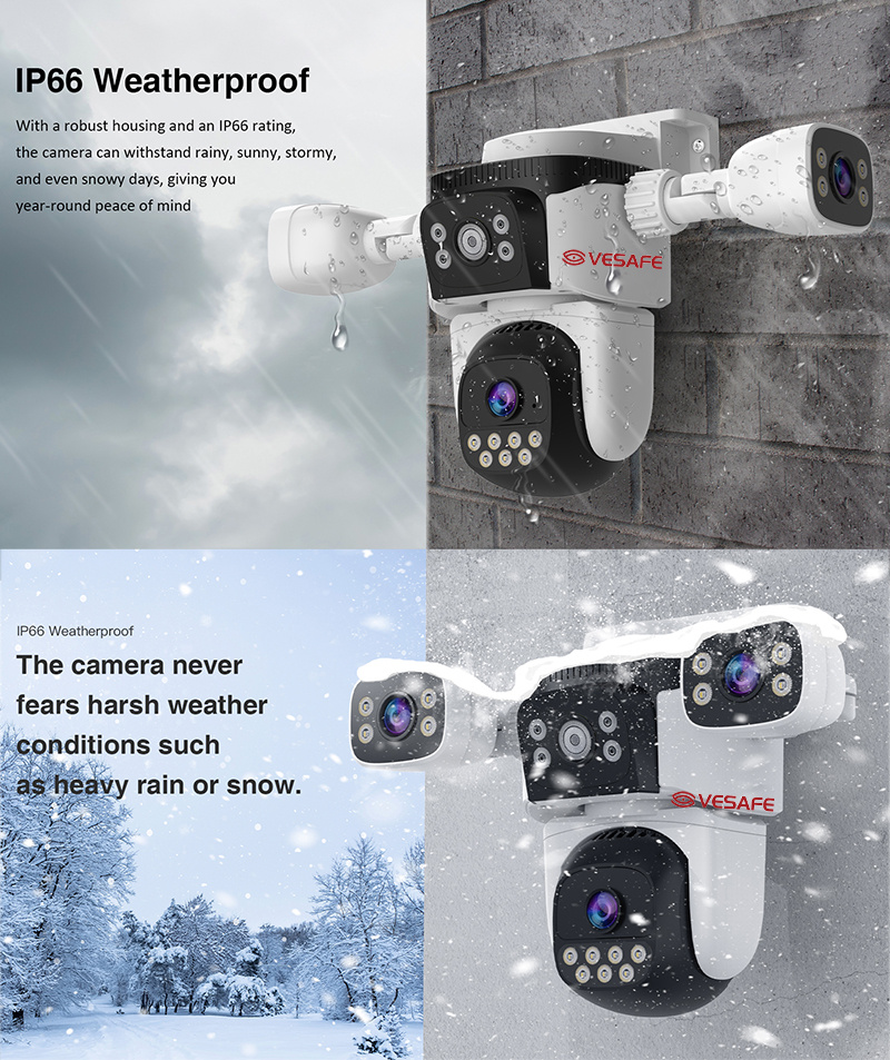 Caméras de sécurité CCTV HD intelligentes de surveillance OKAM - VESAFE