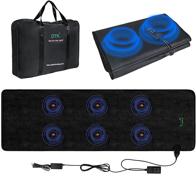 UTK PEMF far Infrared Healing Mat, Pulsed Electromagnetic Field Therapy ...