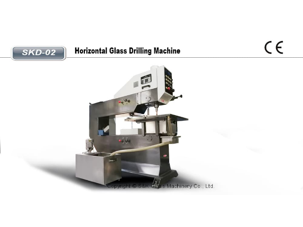 Horizontal Glass Drilling Machine