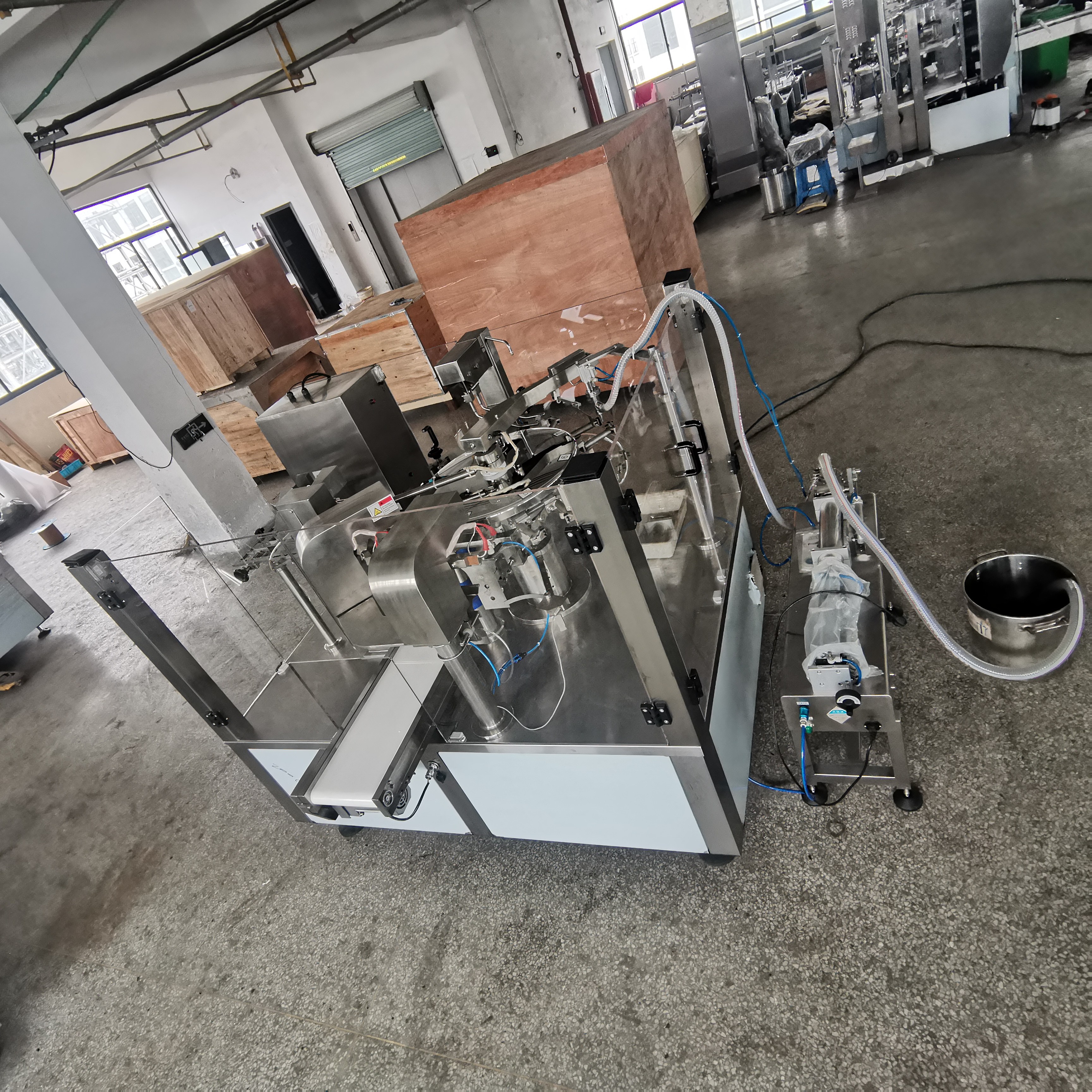 Automatic Liquid Premade Bag Packing Machine - SUPM