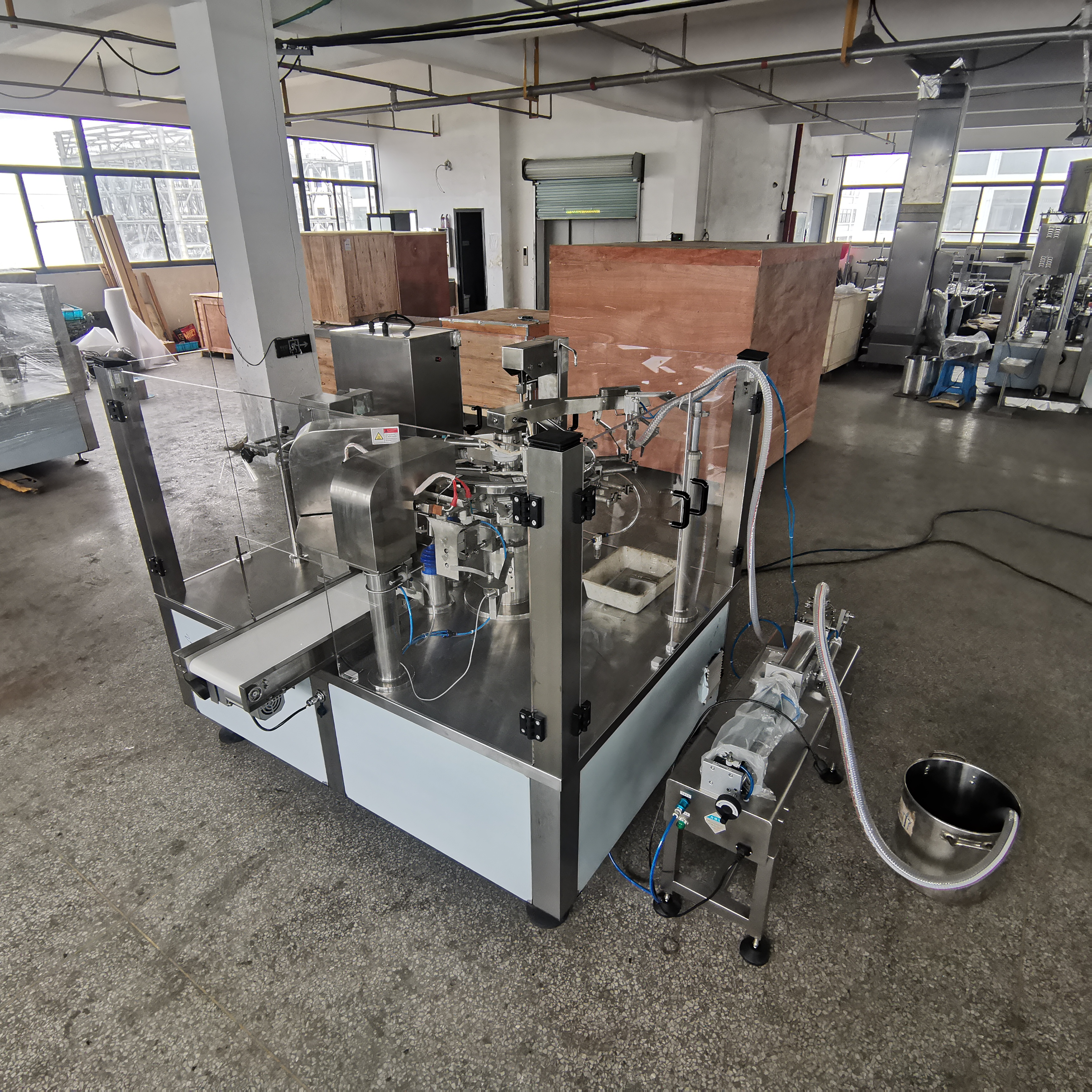 Automatic Liquid Premade Bag Packing Machine - SUPM