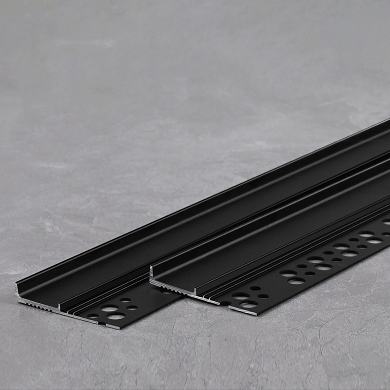 Invisible Wall Base Line Metal Embedded Concealed Plaster Base Skirting ...