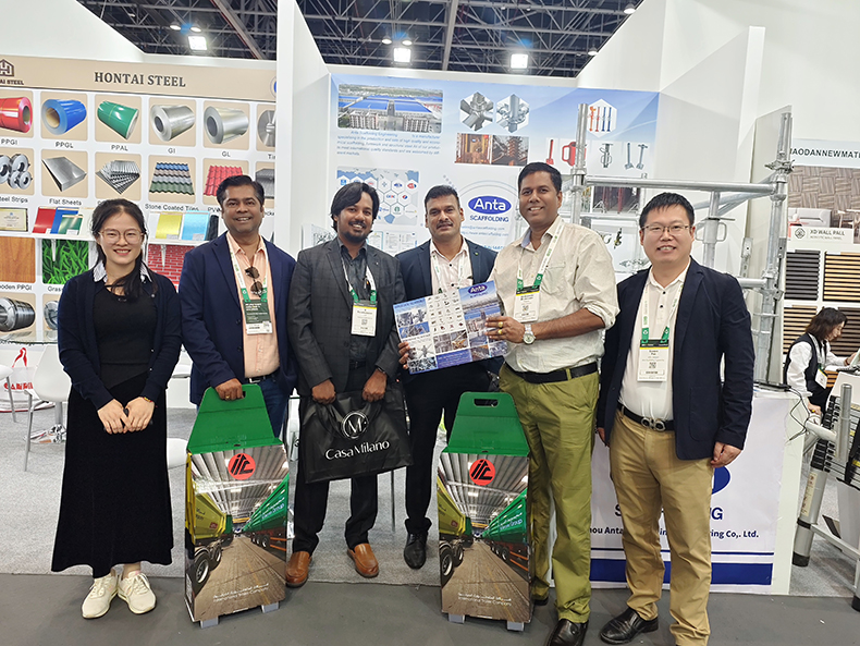 Anta Scaffolding Participated in Dubai Building Materials Industry ...