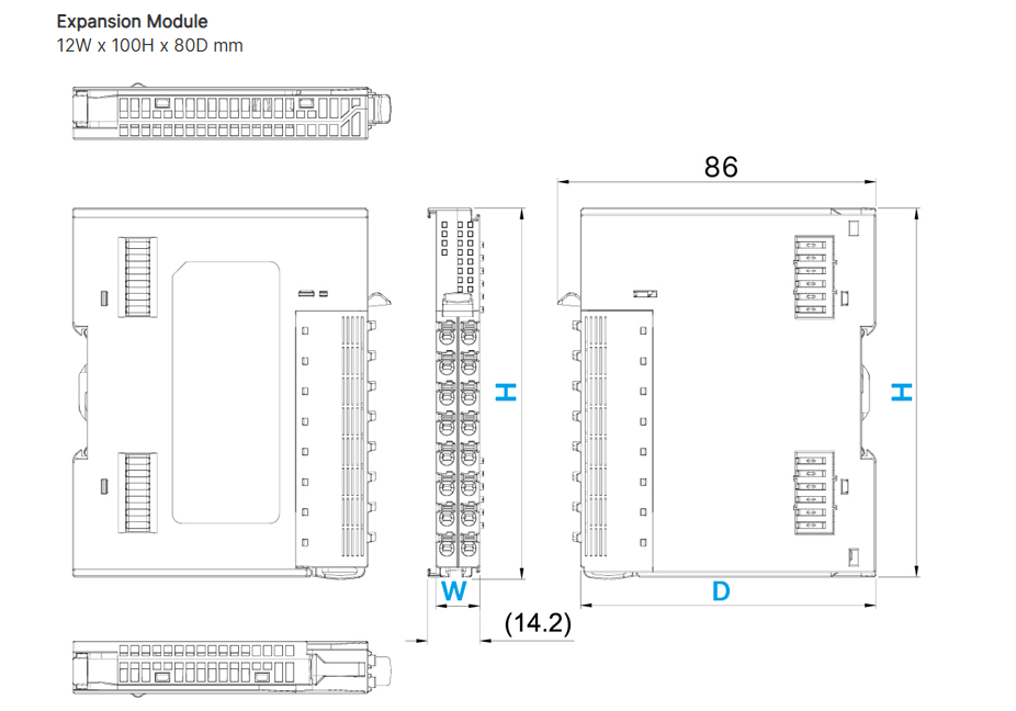 Advanced Modular PLC - AX-5 Series - UNIBRIDGE