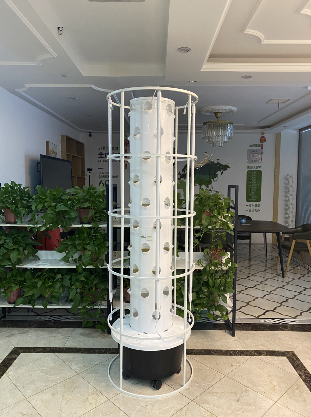 Hydroponic Tower Systems for Vertical Farms in UAE - Lyine