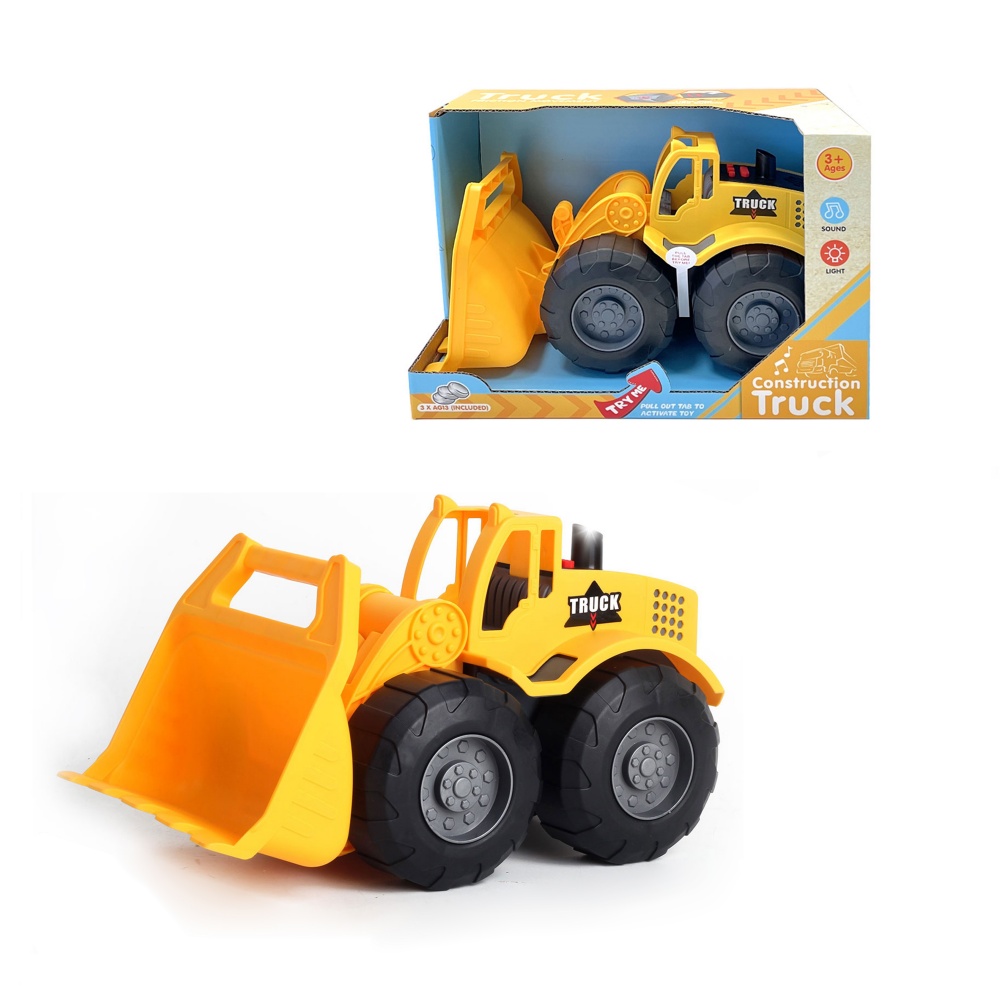 Realistic Dozer Toy Car with Sound and Light Creativity Bulldozer ...