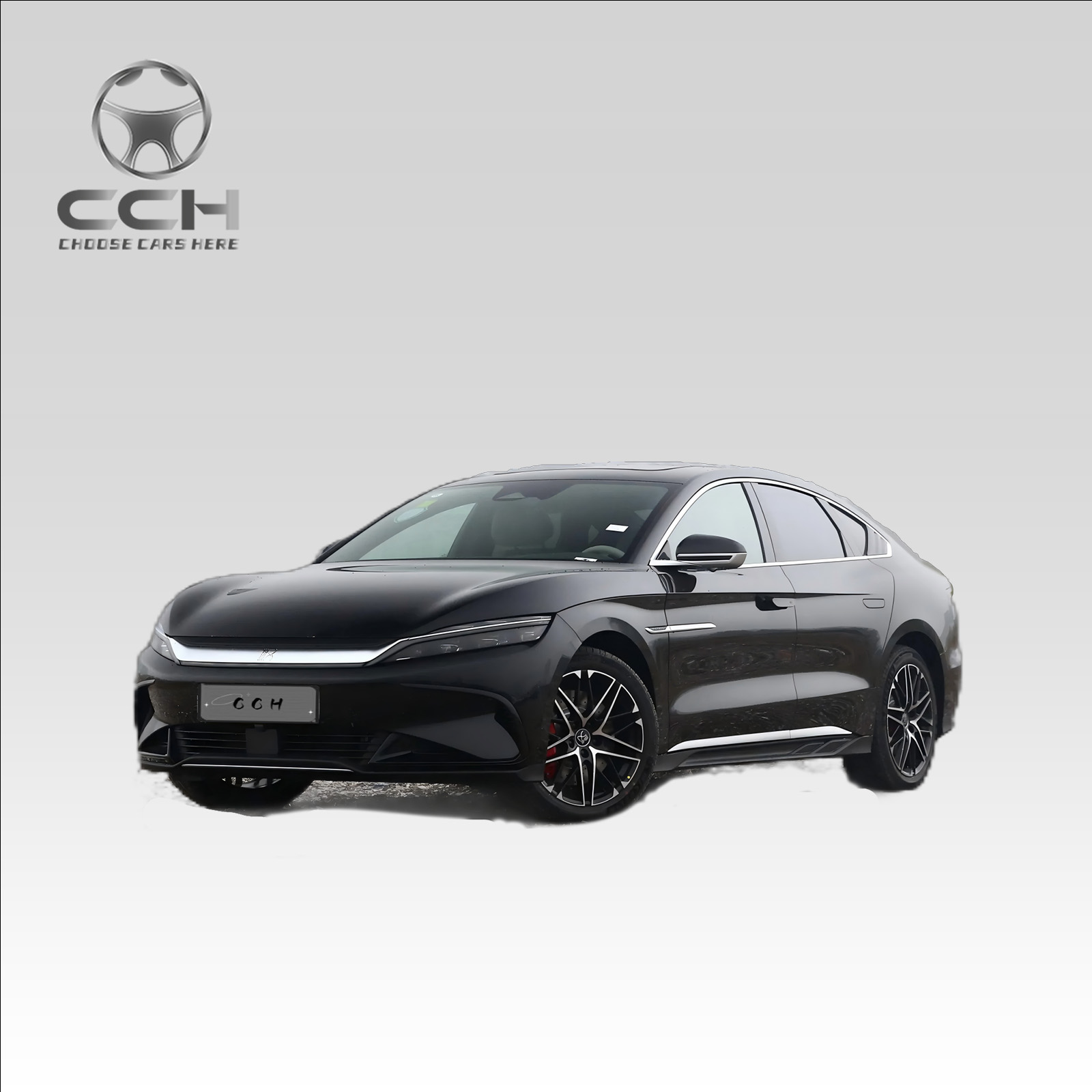 BYD Han EV 2025 مع سيارة سيدان كهربائية نقية متميزة بطول 701 كيلومترًا ...