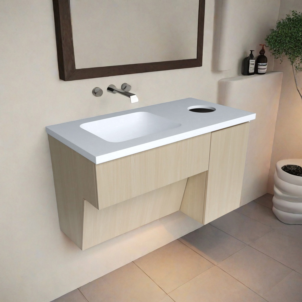 Customized Solid Surface Medical Cabinet Basins | KingKonree
