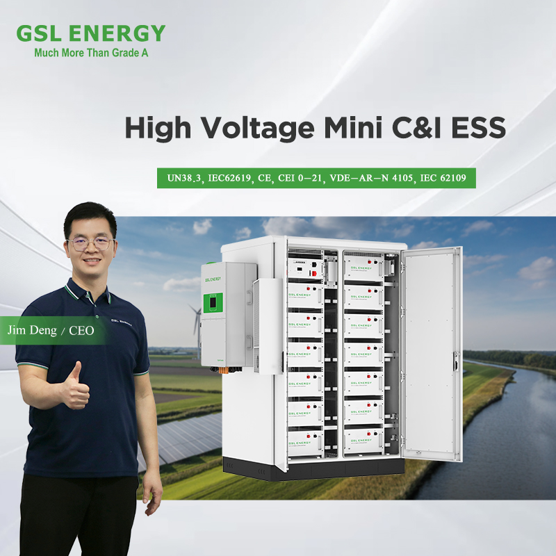 186 KWh Battery, Container Energy Storage System | GSL Energy