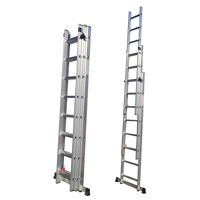 Multipurpose Ladder Durable Foldable Aluminum Scaffolding Ladder | Toweran